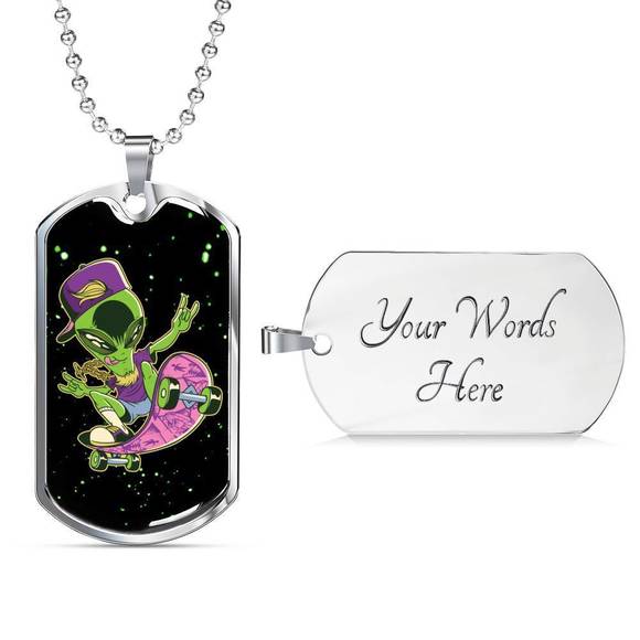 Express Your Love Gifts | Jewelry | Skater Alien Necklace Ufo Alien Fan ...